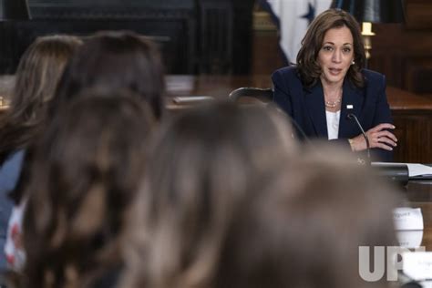 Photo U S Vice President Kamala Harris Speaks On Protecting