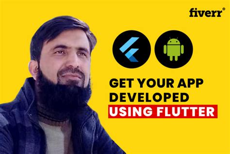 develop flutter app using firebase and rest api for android ios by