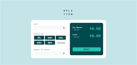github bahubaliyh frontend mentor tip calculator app