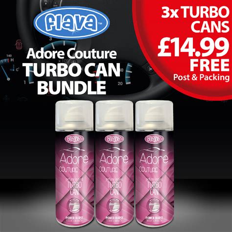 Flava Couture Turbo Can Adore Bundle Save £s Vs Buying Individually