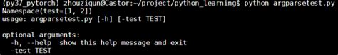 python语法学习记录（8）：argparse的用法 csdn博客