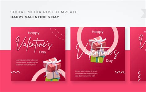 Instagram Happy Valentines Day Graphic By Panencreative · Creative Fabrica