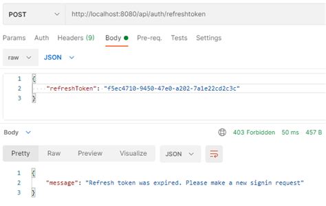 jwt refresh token implementation in node js example bezkoder