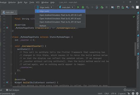flutter how to add icon to open android emulator stack overflow images