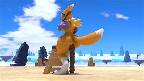 Rule 34 3d Artwork Anthro Ass Bandai Namco Big Breasts Big Butt