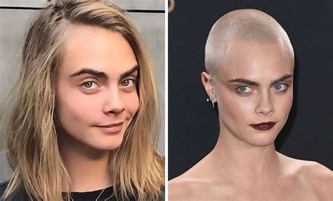 54 Celebrities Before And After Shaving Their Heads All The Buzz