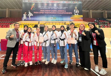 Kejurnas Taekwondo 2022 Jawa Barat Kuasai Kelas Senior Di Hari Pertama