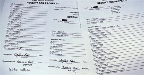 Timeline The Legal Battle Over The 11 000 Documents Found At Trumps