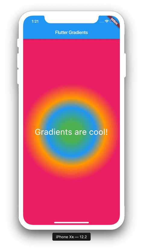 how to implement gradients in flutter instaflutter