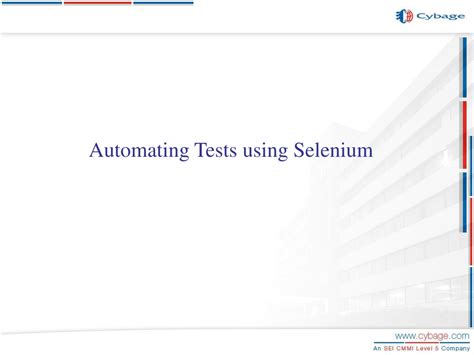 ppt automation using selenium powerpoint presentation free download