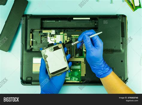 disassembling laptop image and photo free trial bigstock