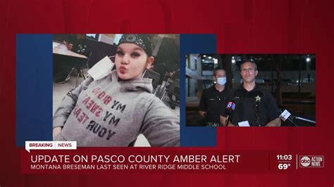 Missing 11 Year Old Girl Last Seen In Pasco Co Found Safe