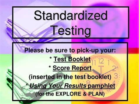 Ppt Standardized Testing Powerpoint Presentation Free Download Id