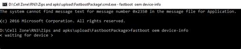 [fix] fastboot adb device connection waiting for device error fix for