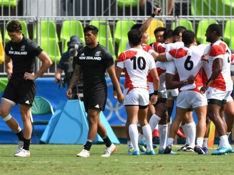 Rio Olympics Japan Shock New Zealand In Massive Rugby Sevens Upset