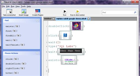 sikuli best practices for effective test automation with sikuli ide