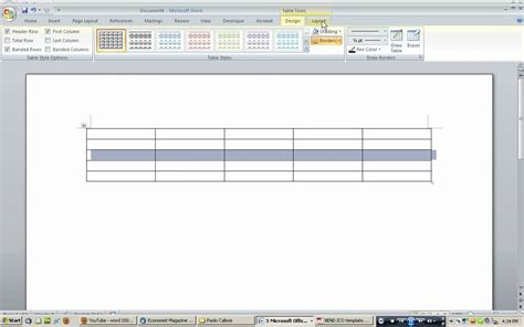 how to split a table in word decoration examples