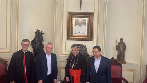 بالصور فرنجية يلتقي الراعي في بكركي Lebanon News