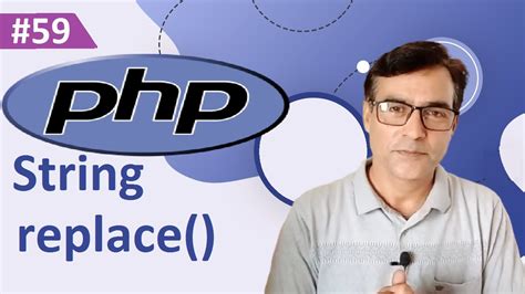 php string replace function php tutorial for beginners lesson 59