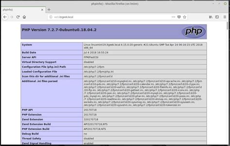 how to install linux nginx mariadb php lemp stack on linux mint 19