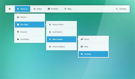 10 mega menu css templates design shack