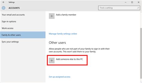 Creating Local Accounts In Windows 10