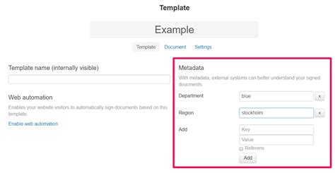what is metadata assently support