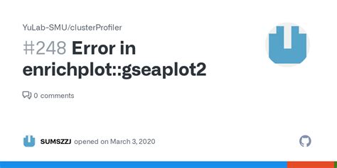 error in enrichplot gseaplot2 · issue 248 · yulab smu clusterprofiler