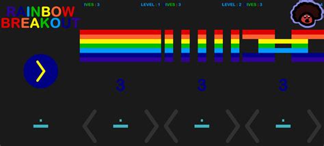 rainbow breakout game construct 2 3 capx template