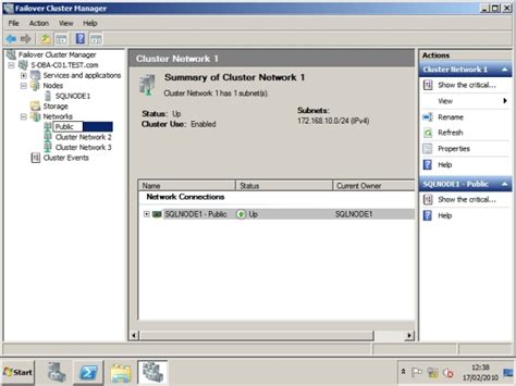 creating a 2 node sql server 2008 virtual cluster part 3 sqlservercentral
