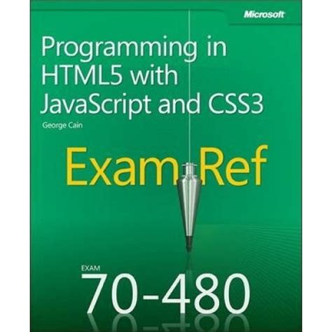 livro exam ref 70 480 programming in html5 with javascript and css3