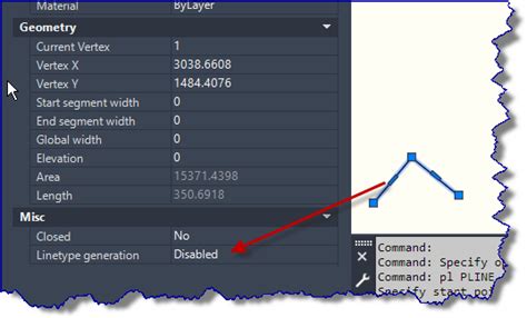 dash line becomes solid with many control points