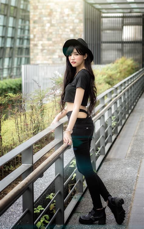 Wallpaper Women Model Asian Dress Fashion Tights Spring Taiwan