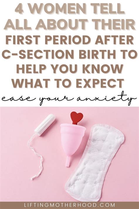 What To Expect Before During And After Your First Period After A C