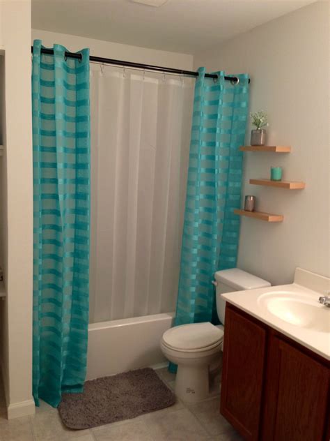 All About Double Shower Curtains Shower Ideas