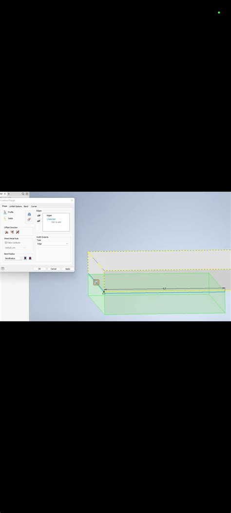 solved contour flange how to bend autodesk community