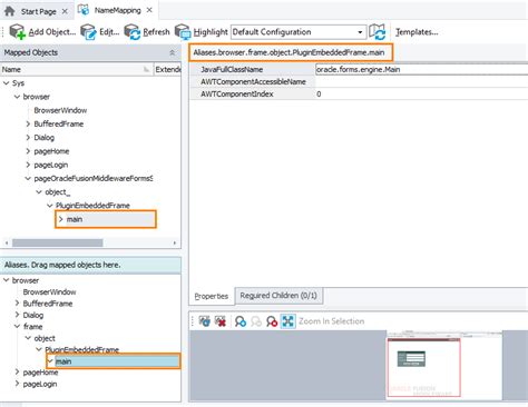 addressing objects in oracle forms ebs applications testcomplete