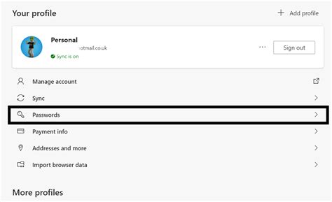 manage saved passwords in microsoft edge in windows 10 tutorials gambaran