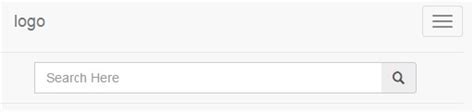 html bootstrap navbar search outside collapse stack overflow