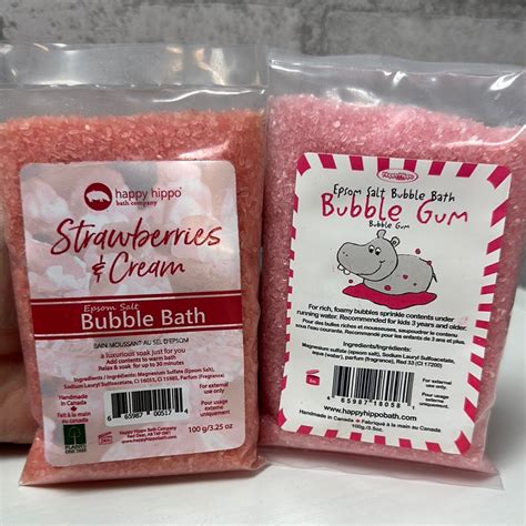 Mini Bubble Bath Epsom Salt Fluffy Gals