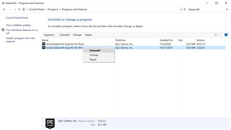 installing the datasmith exporter for rhino unreal engine 4 27