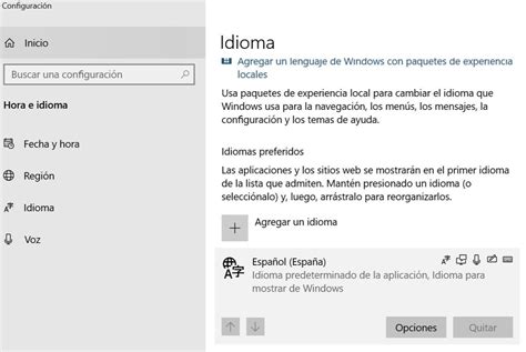 Cómo Configurar Teclado En Windows 10 Para Cambiar El Idioma