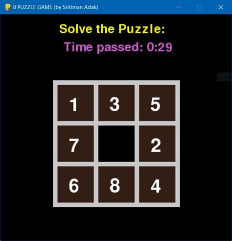 8 puzzle game using pygame adaksritiman24