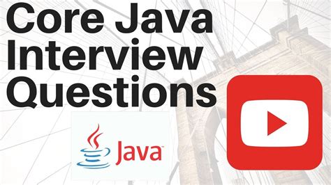 35 java exception core java interview questions and answers youtube