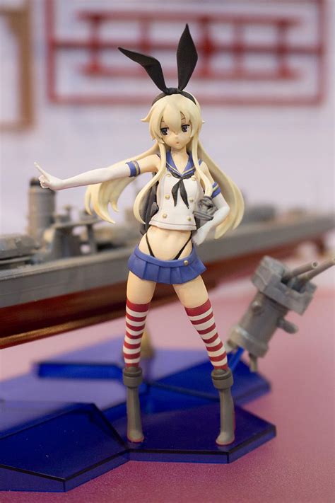 軍艦和艦娘合體 「plamax Kc 01 駆逐艦 艦娘島風」 Acger 日系acg情報資訊及評論網站