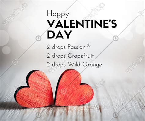 Happy Valentines Day Diffuser Blend With Passion By Jennifer Morales