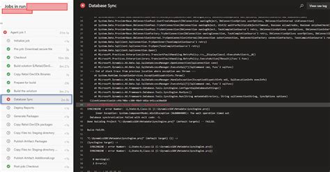 ax d365 technical blog d365 finance vsts azure devops db sync fails