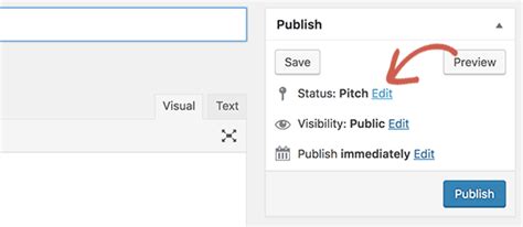 how to add custom post status for blog posts in wordpress
