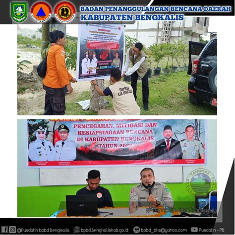 Badan Penanggulangan Bencana Daerah Bpbd Kabupaten Bengkalis Lakukan