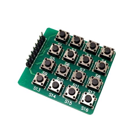 3 99 4x4 16 key button matrix module arduino and raspberry pi